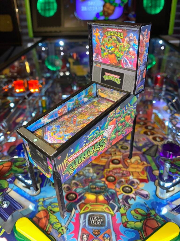 Mini Pinball Machine Model “Teenage Mutant Ninja Turtles” – Pinball Gurus