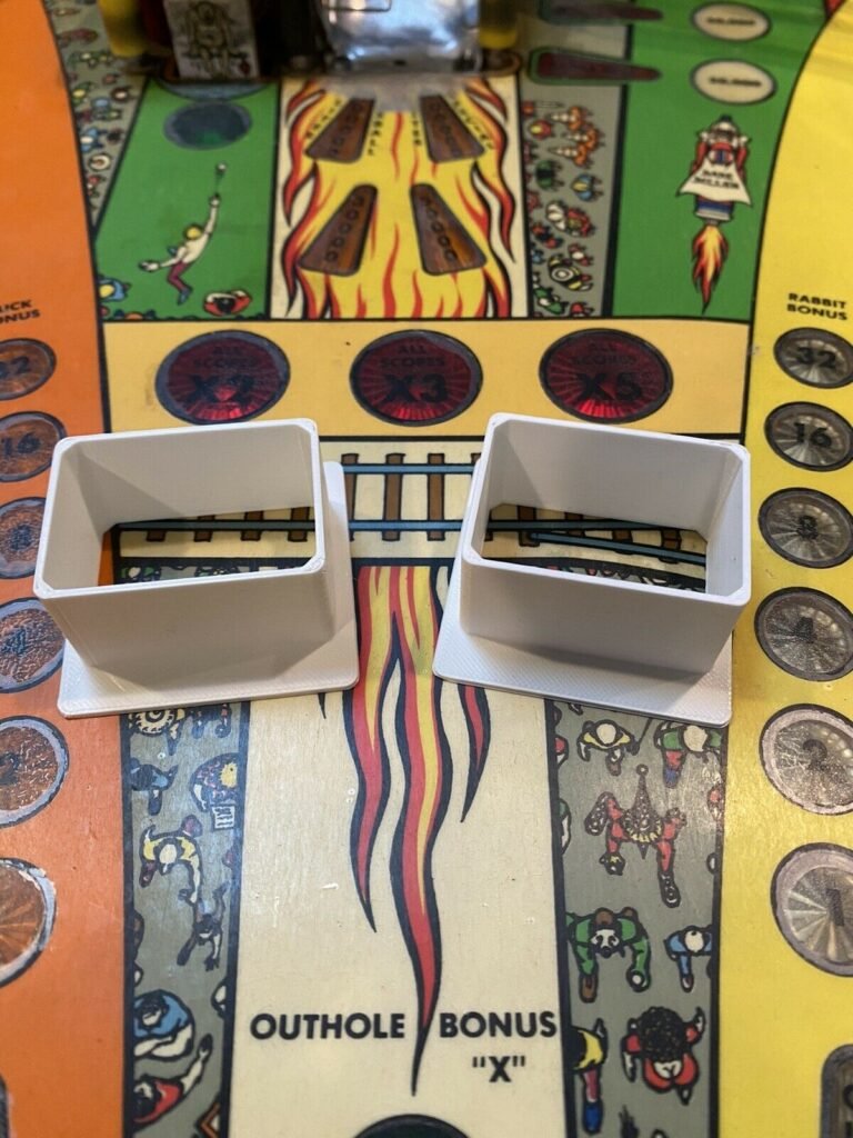 2 QTY – Pinball Machine Backbox Light Shade/Baffle Shroud Williams ...